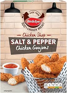 Birds Eye Chicken Shop Salt & Pepper Chicken Goujons,325g (Frozen ...
