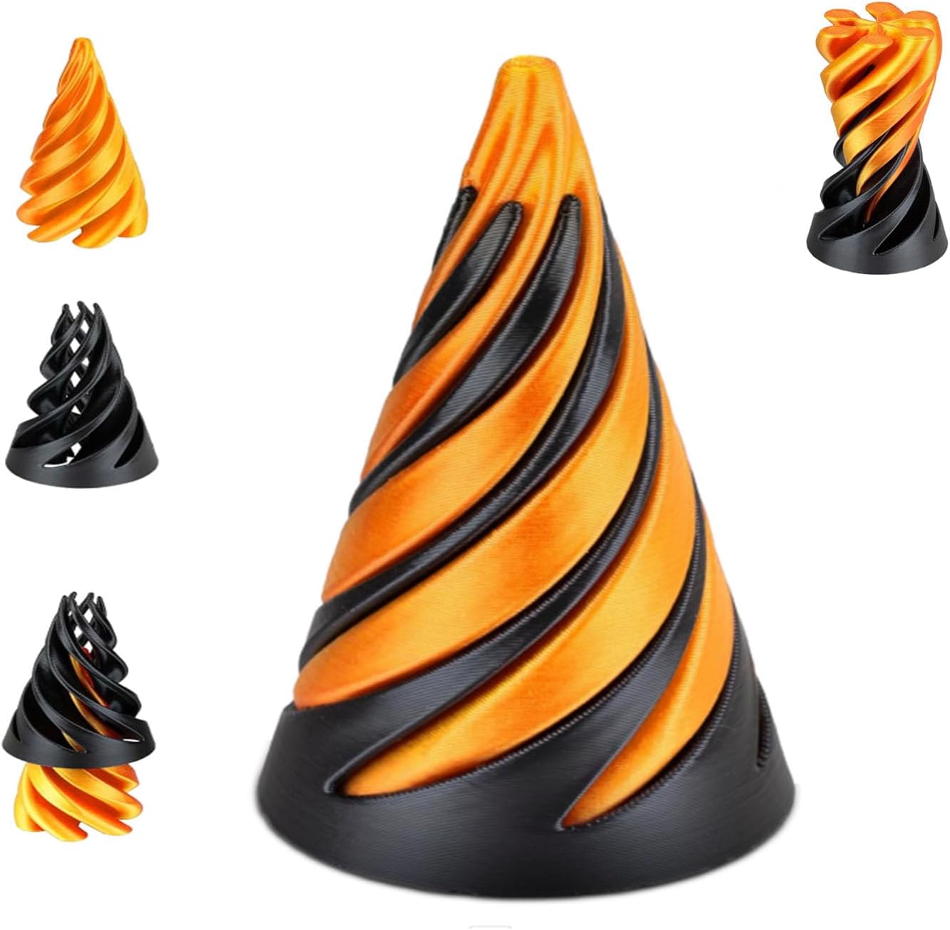 Spiral Fidget Toy,Impossible Pyramid Passthrough Sculpture,Pyramid ...