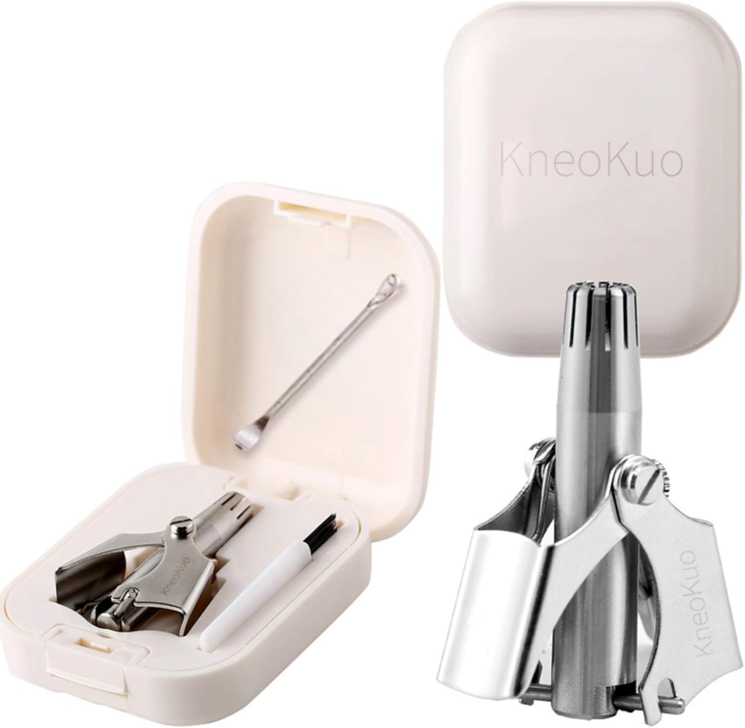 Amazon.com: Ear & Nose Hair Trimmer ,Ear Pick Earwax Removal Kit, 2 Pcs ...