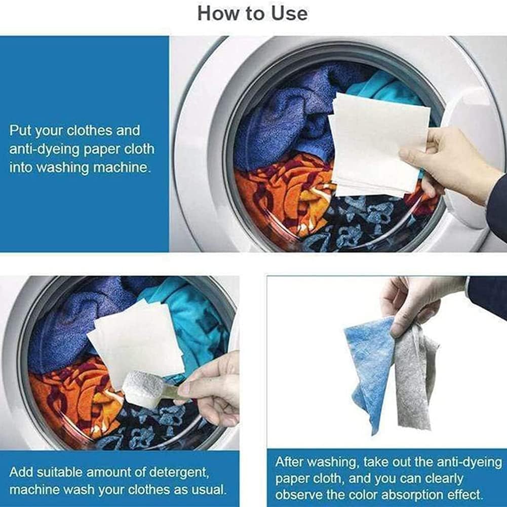 Buy Anti-cross-dyeing Laundry Color Absorption Piece,anti-cross-color ...