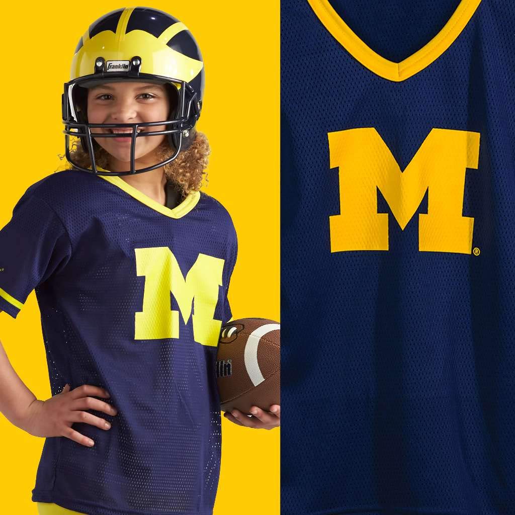 Snapklik.com : Franklin Sports Michigan Wolverines Kids College ...