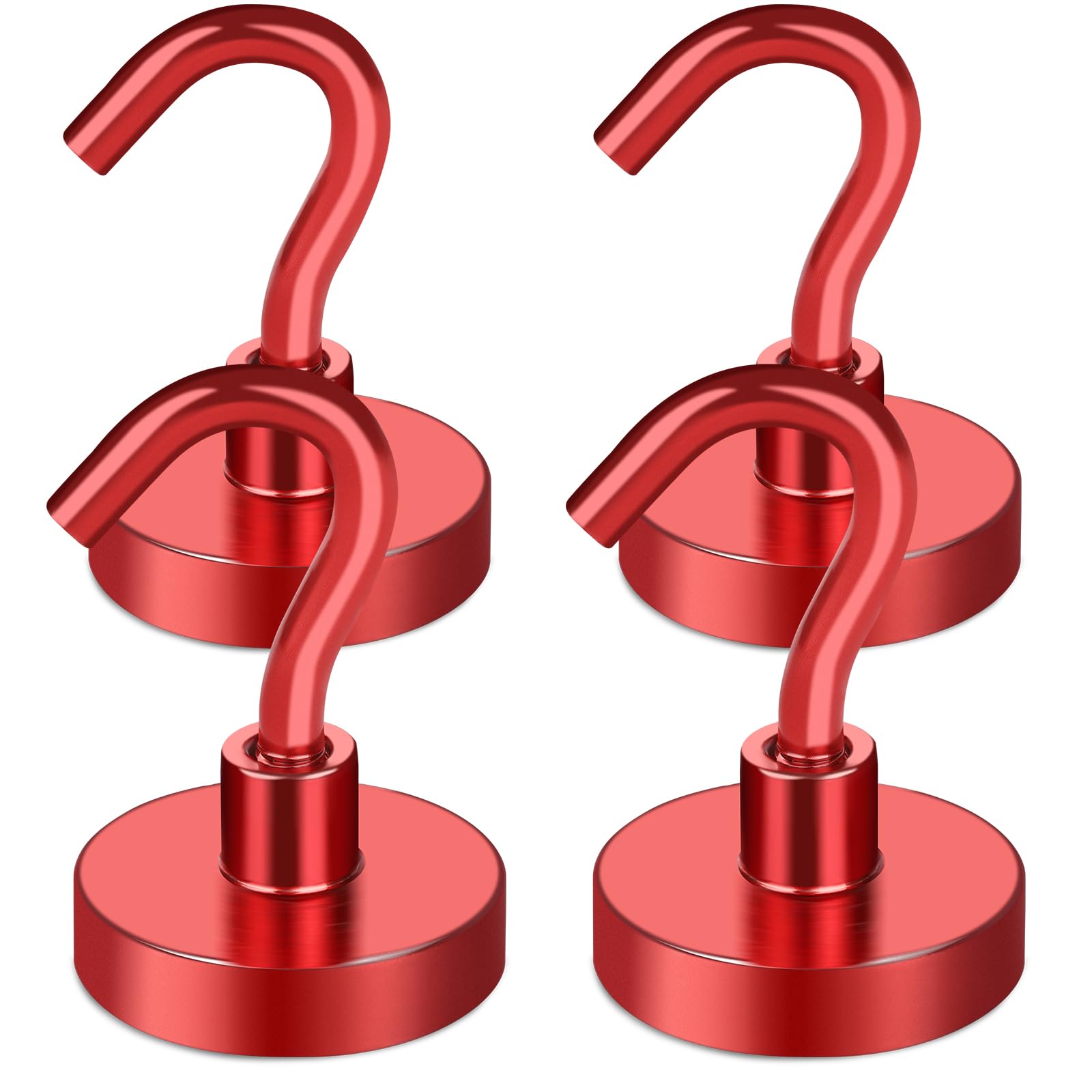 Snapklik.com : MIKEDE Magnetic Hooks Heavy Duty, 40 Lbs Magnet