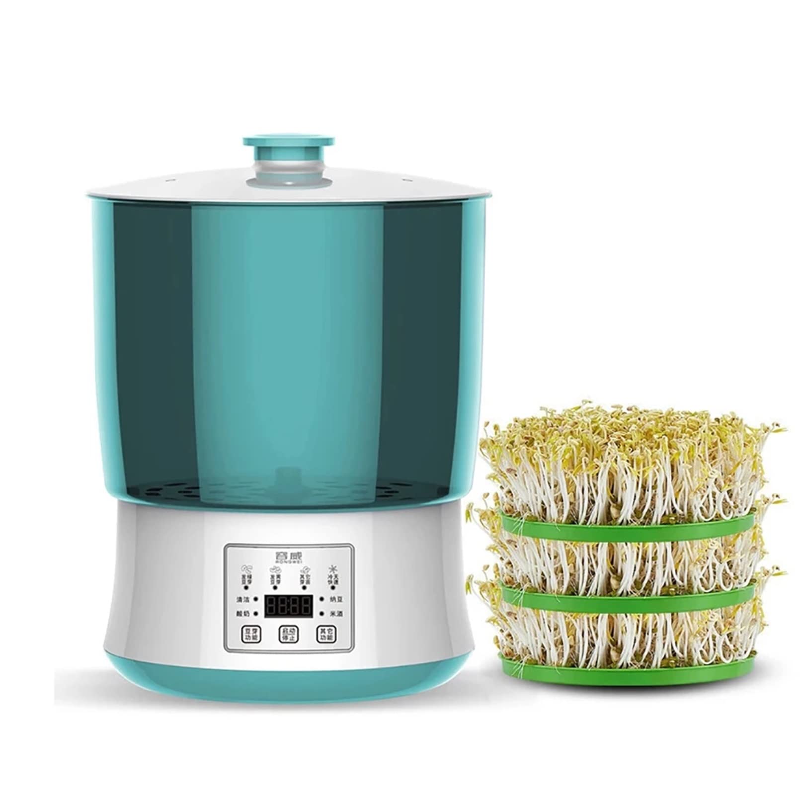 Buy Wzlight Bean Sprouts Machine Home Thermostat Green Vegetable ...