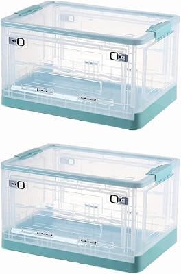 Amazon.com - BTSKY 2 Pack Collapsible Storage Bins with Double Side ...
