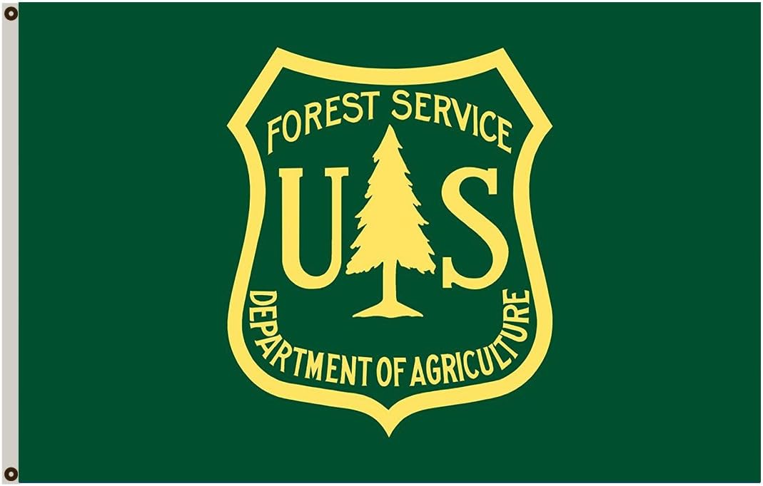 Amazon.com : Fyon Large USFS Forest Service Flag 3X5Ft : Patio, Lawn ...