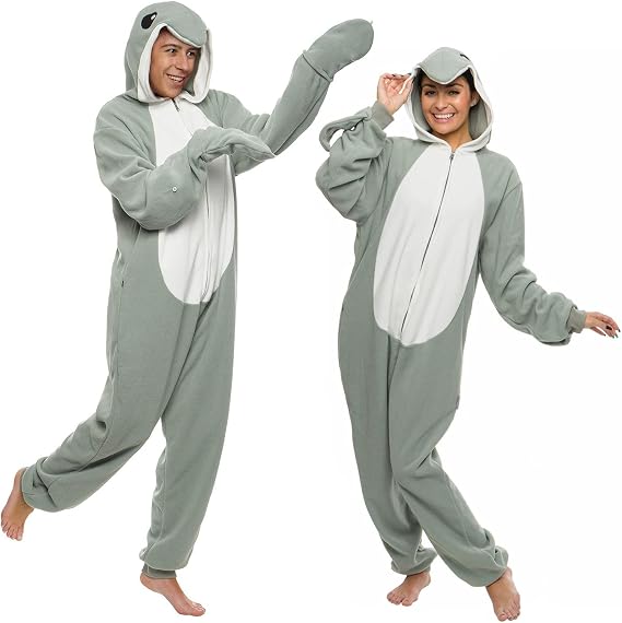 FUNZIEZ! Pijama de delfín, disfraz de animal del océano, cosplay ...