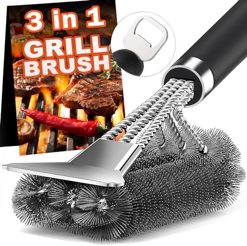 Amazon.com: GRILLART Grill Brush and Scraper Bristle Free – Safe BBQ ...