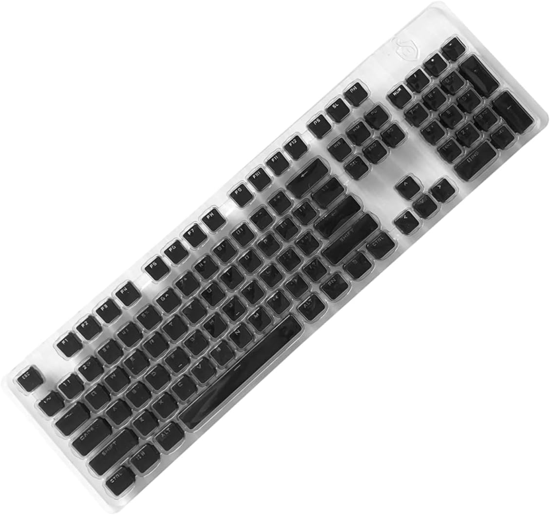 Amazon.com: UKCOCO 1 Set Crystal Square keycaps Office Keyboard ...