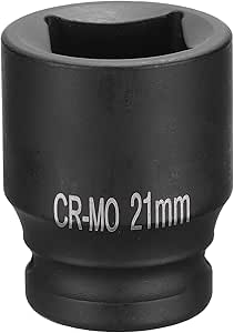 Amazon.com: HARFINGTON 4 Point Square Socket 1/2" Drive 21mm Metric ...