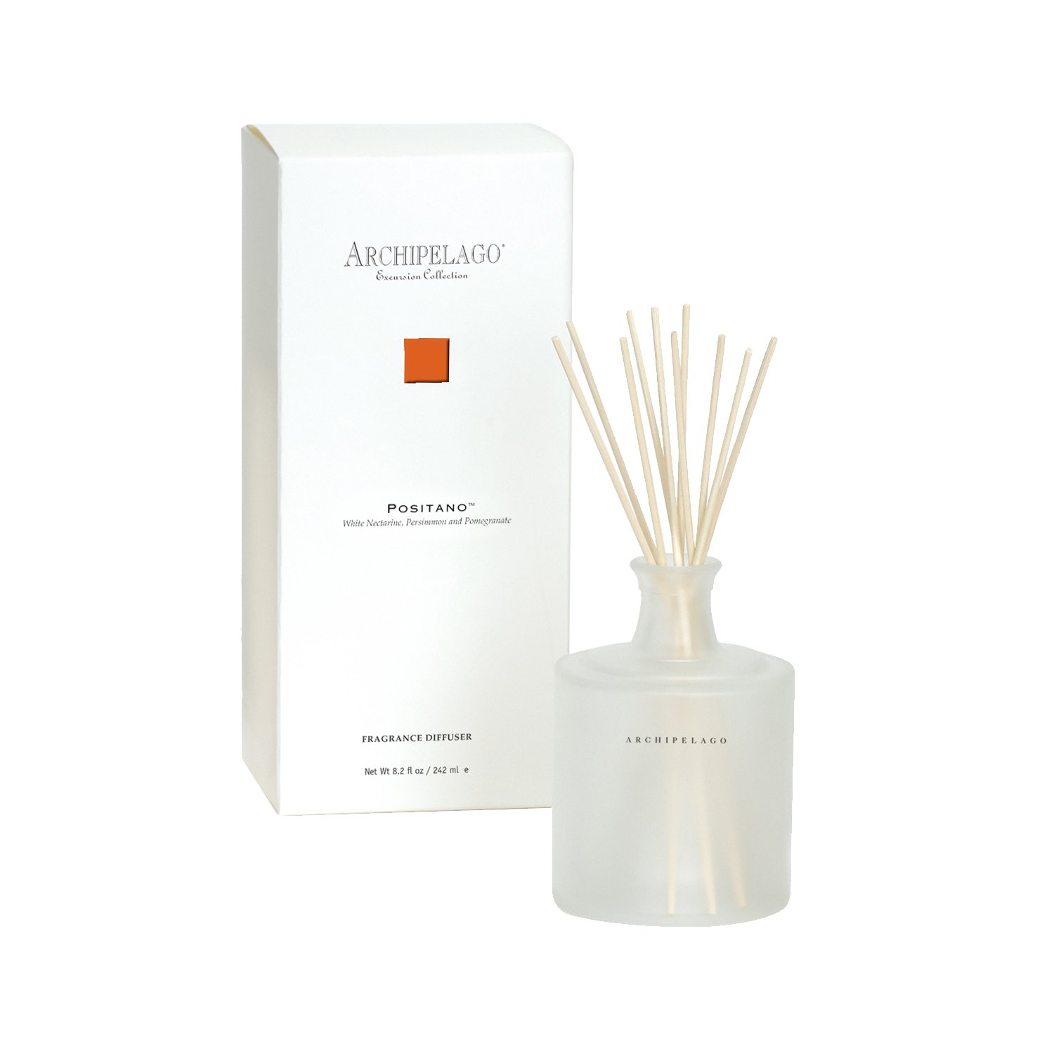 Amazon.com : Archipelago Positano Reed Diffuser, 8.2 fl. oz. : Home Fragrance Products : Health ...