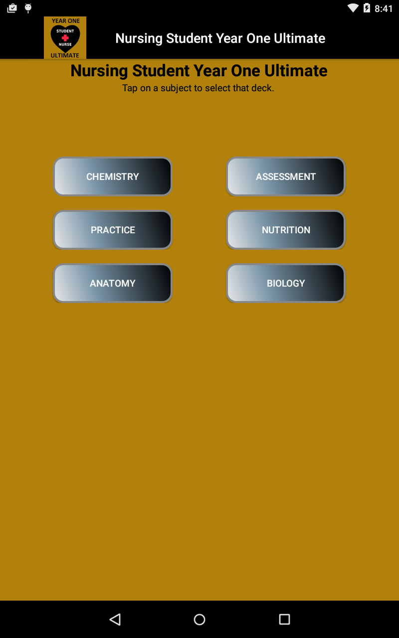 Nursing Student Year One Ultimate - App on Amazon Appstore