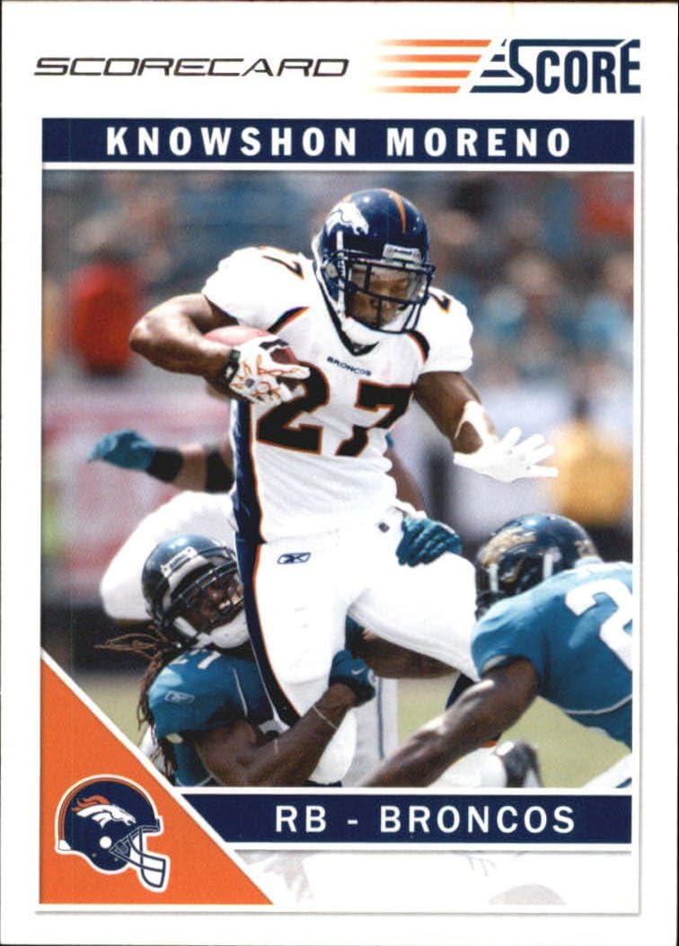 2011 Score Scorecard #90 Knowshon Moreno - NM-MT at Amazon's Sports ...