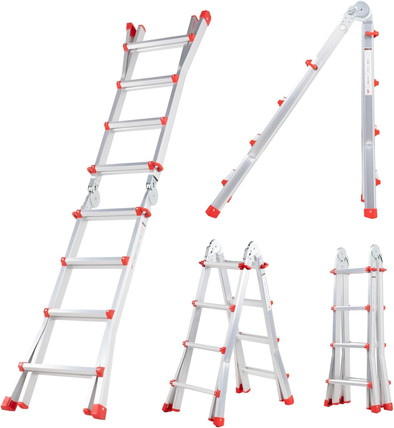 Little Giant Ladder Systems LG Escalera Multiuso con Capacidad de Carga ...
