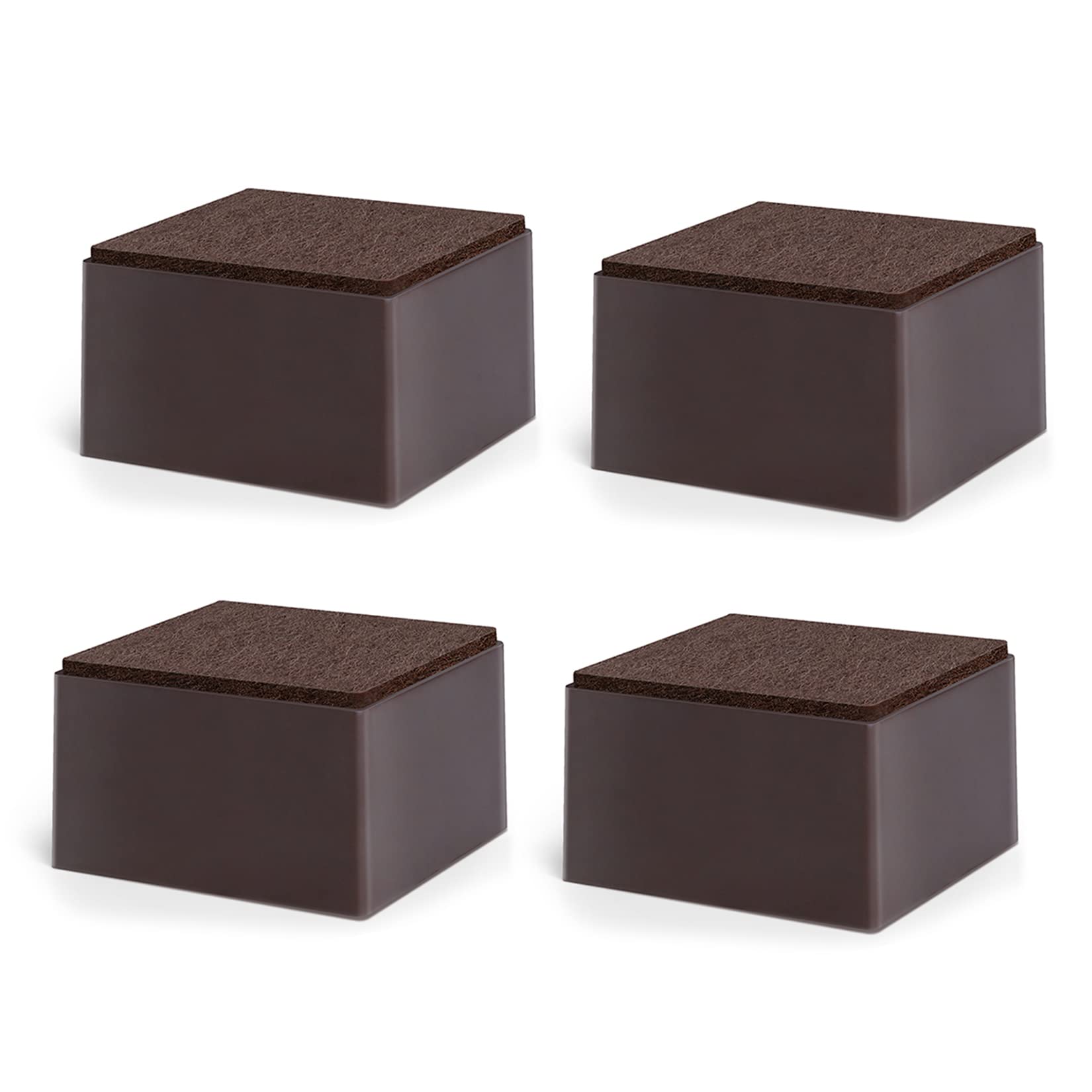 Buy TYRIXEN 4PCS Table Risers Chair Leg Extenders, Bed Risers Furniture ...