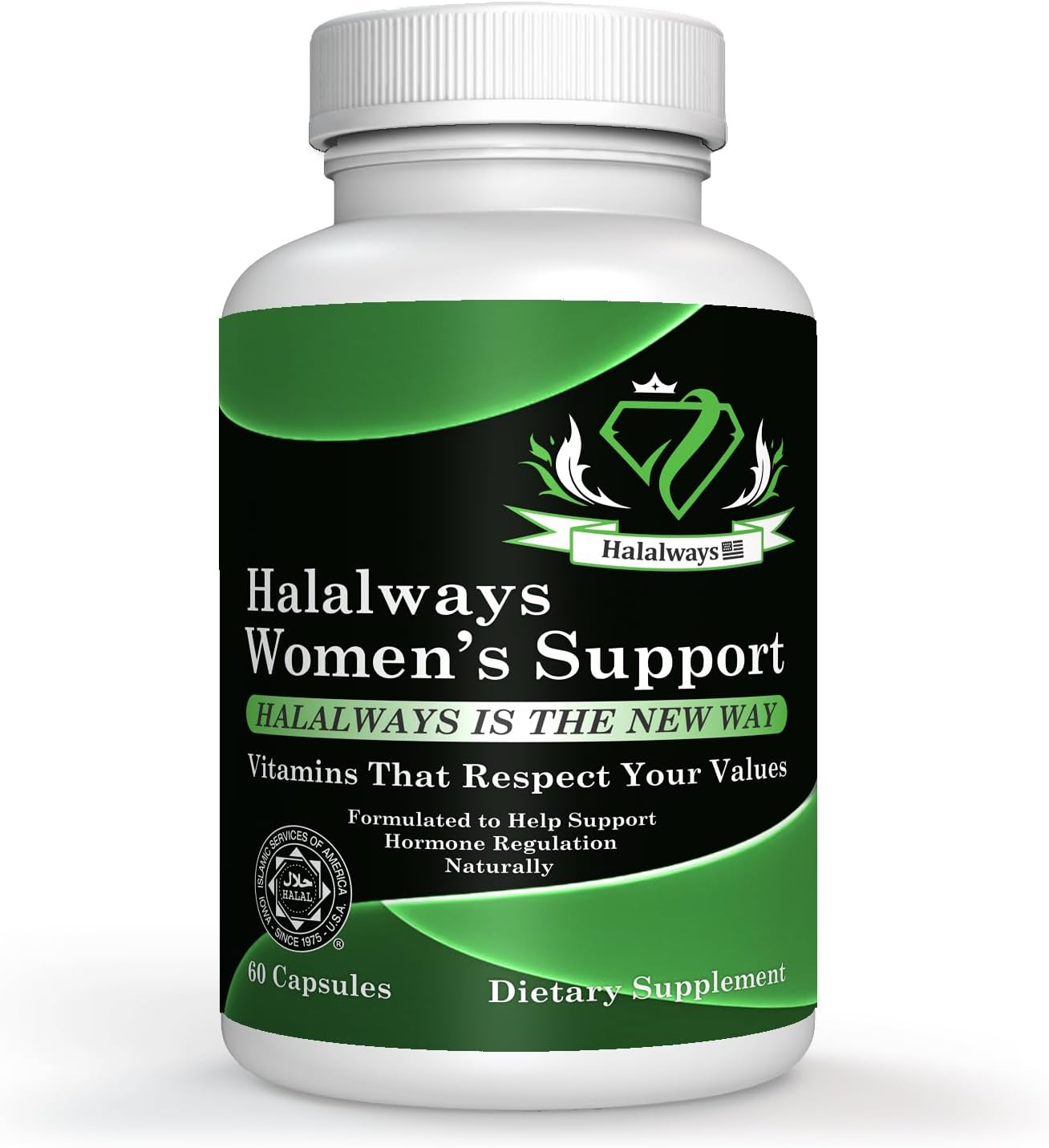 Amazon.com: Halalways Women's Support Certified Halal Supplement Women ...