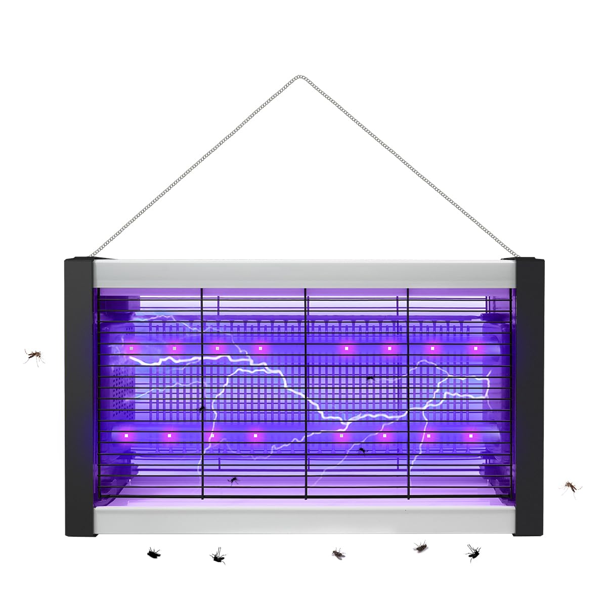 Amazon.com : LED Bug Zapper Indoor, 10 Years Lifespan 3 Lamps ...