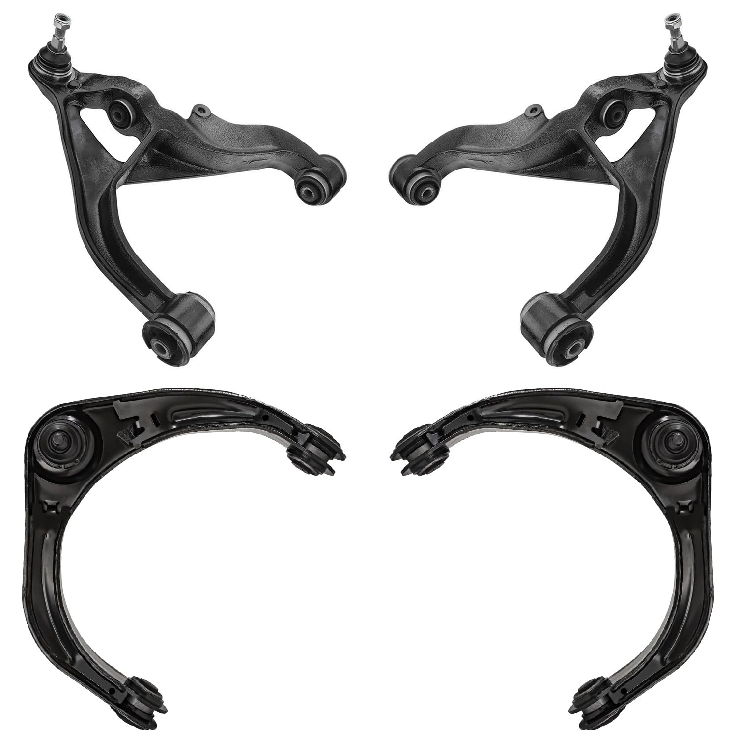 Amazon.com: Detroit Axle - 4WD Front End Control Arms for 06-08 Dodge ...