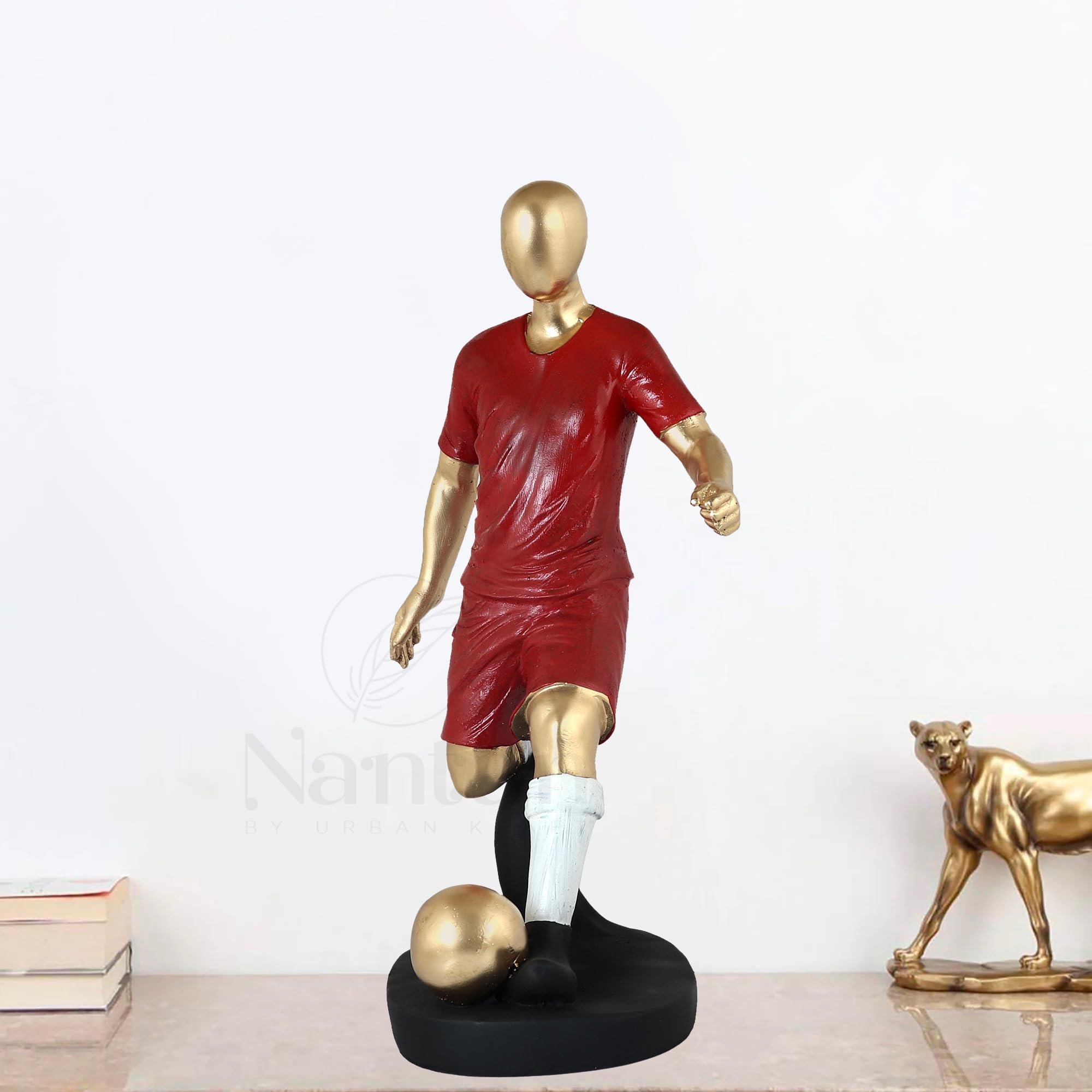 Soccer Player Sculpture