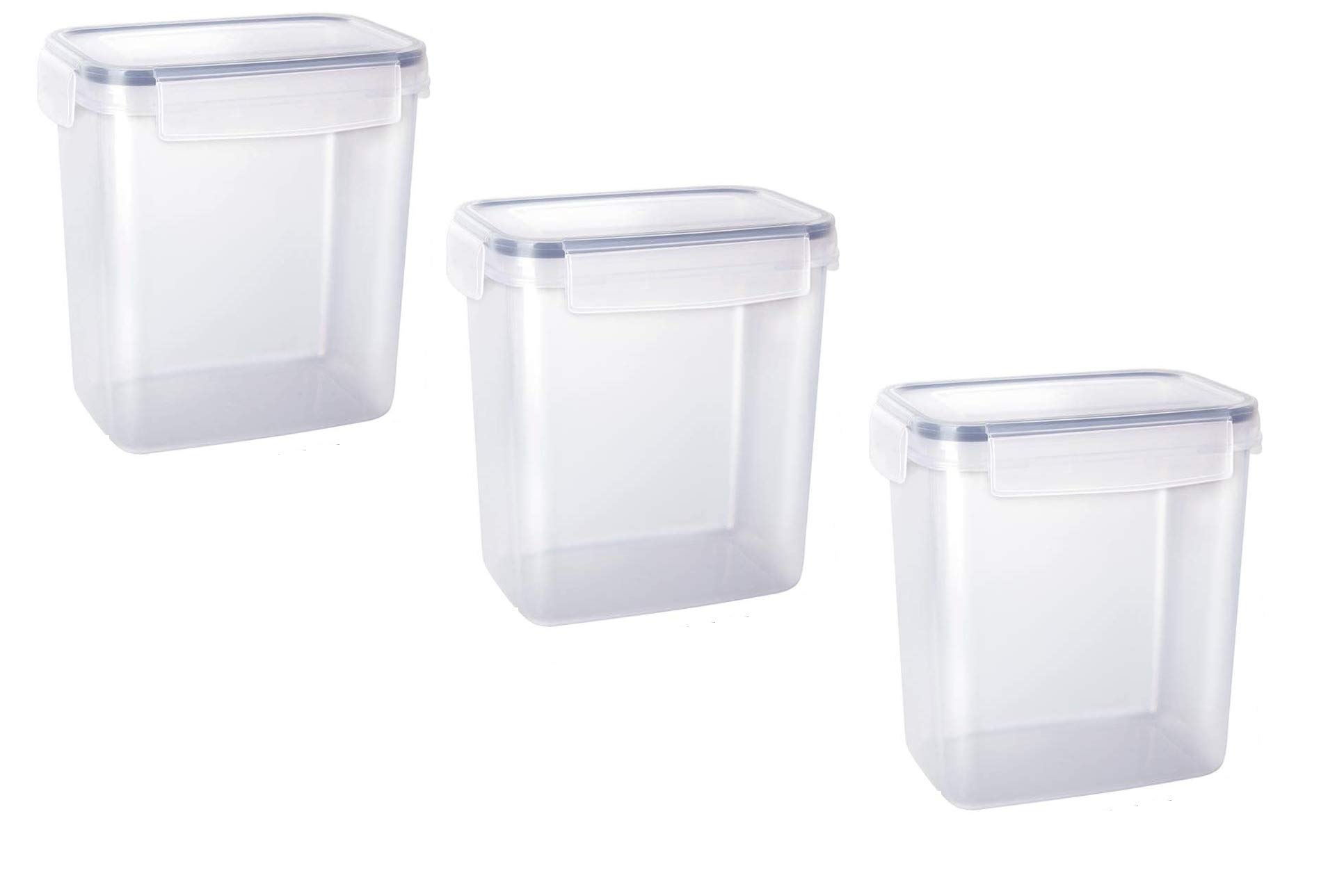 Glow Airtight Food Storage Container with Lids 3 Pack 1.3L BPA Free ...
