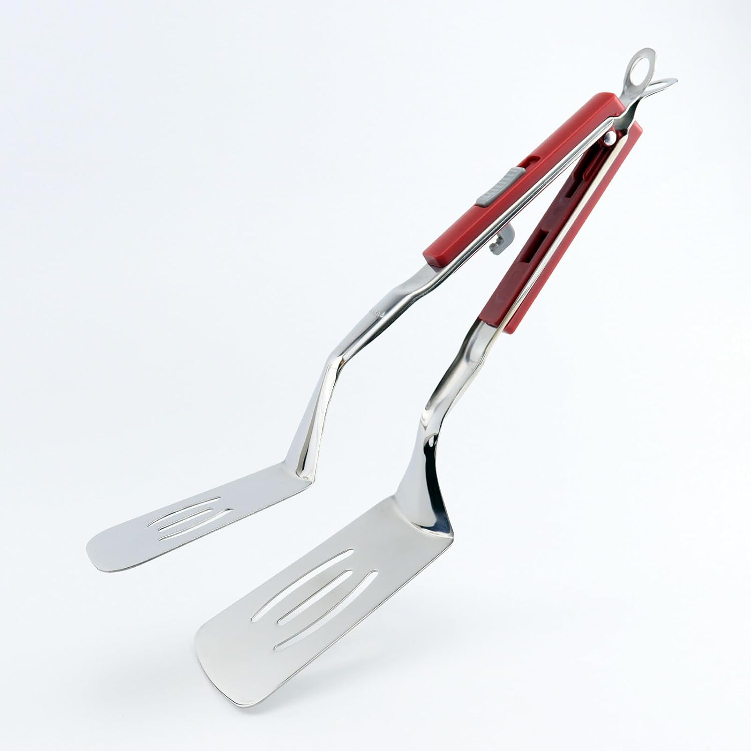 Amazon.com: 2 in 1 Spatula Tongs, Stainless Steel Grill Clamp, Double ...