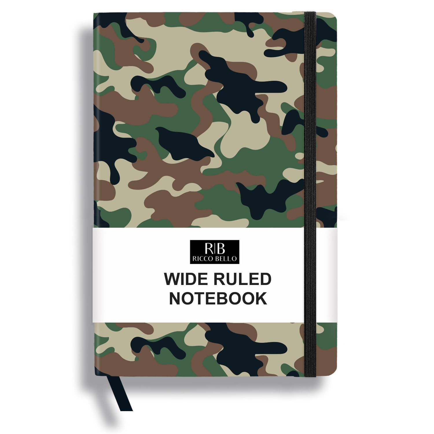 Amazon.com : RICCO BELLO Wide Ruled Hardcover Diary Journal School ...