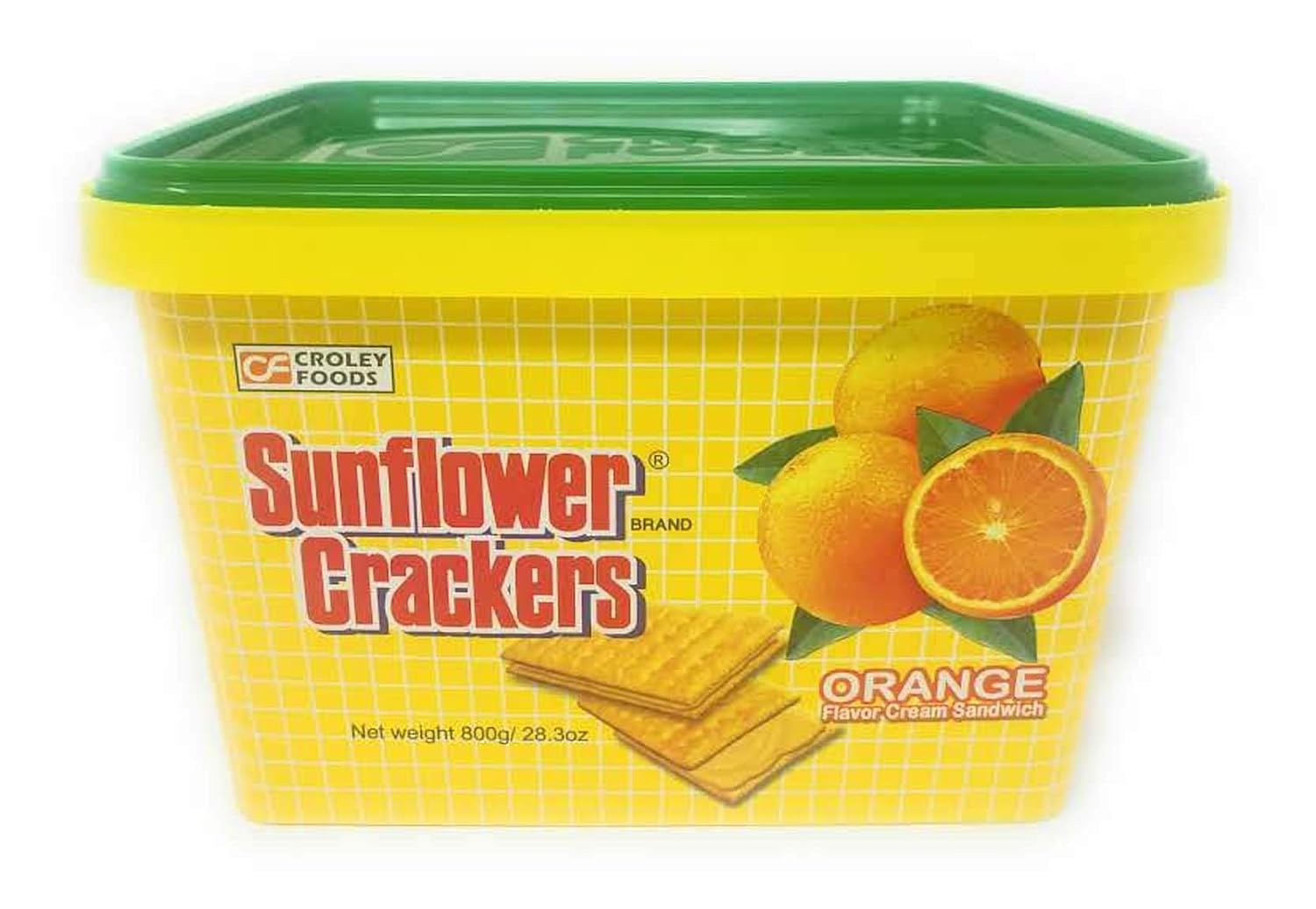 Amazon.com: Croley Foods Sunflower Crackers Orange Flavored, Net Wt ...