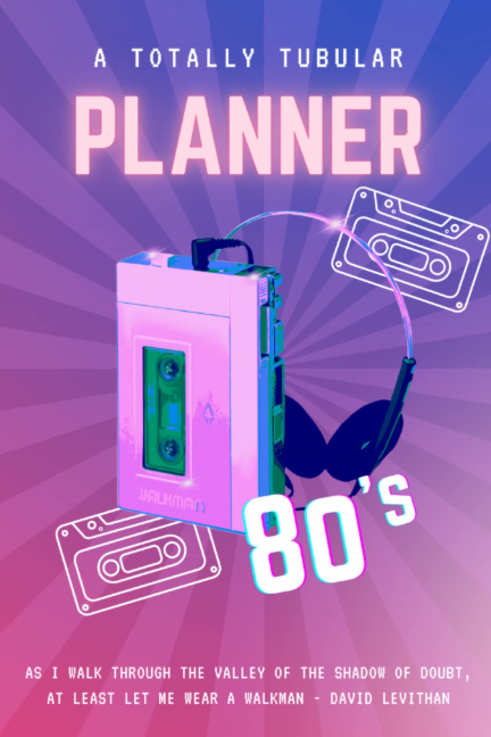 Amazon.com: A Totally Tubular Planner: 80's-Themed Planner (Decades ...