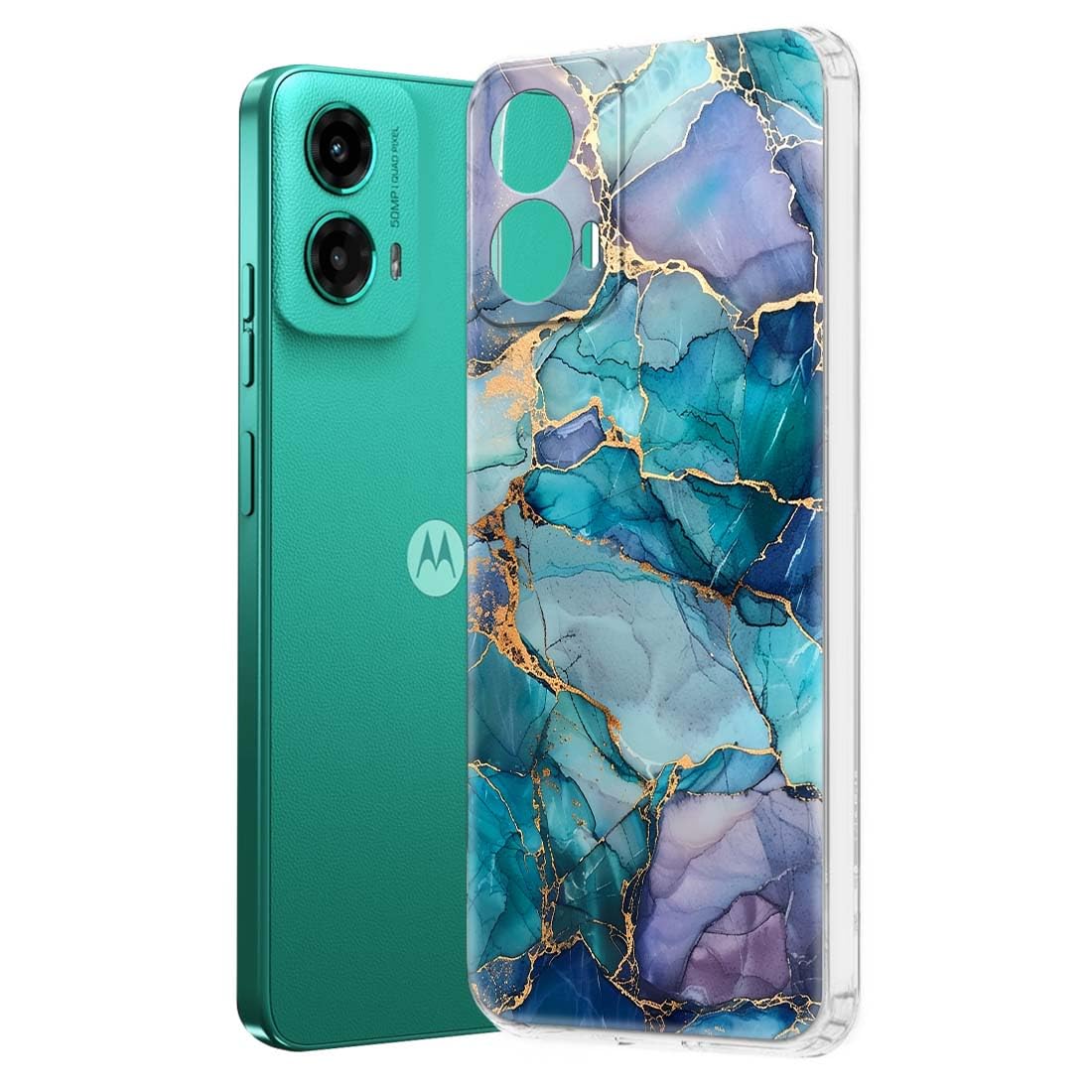 Fashionury Soft Silicone Designer Printed Full Protection Printed Back ...