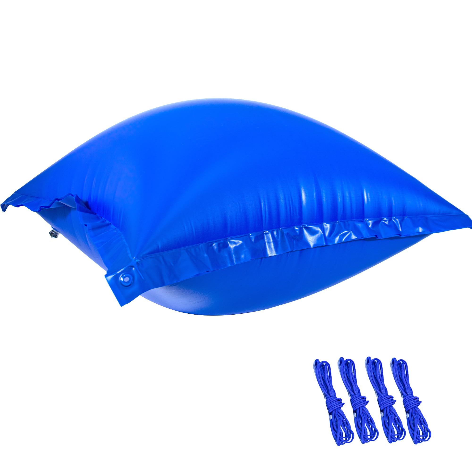 Geowaky Winter Pool Pillow 4 x 4 Ft,Float Air Pool Pillow for Swimming ...