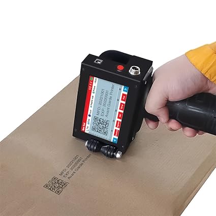AVANT GARDE 12.7mm Industrial Thermal Handheld TIJ Batch Coding Printer ...
