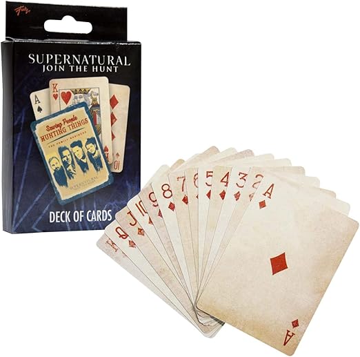 Amazon.com: JUST FUNKY Supernatural Collectibles | Supernatural Playing ...