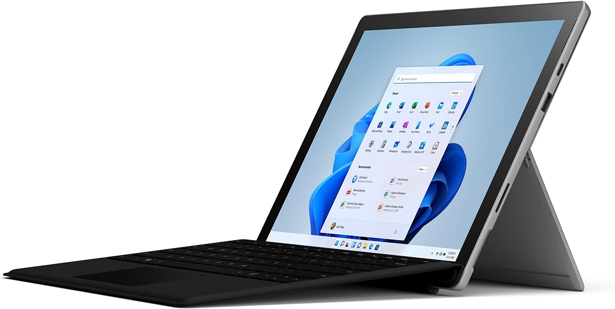 Amazon.com : Microsoft Surface Pro 7 – 12.3" Touch-Screen - 10th Gen ...