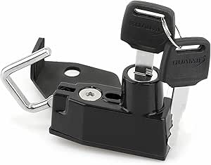 For Triumph Bonneville Bobber ALL YEARS Motorcycle Helmet Lock (Black ...
