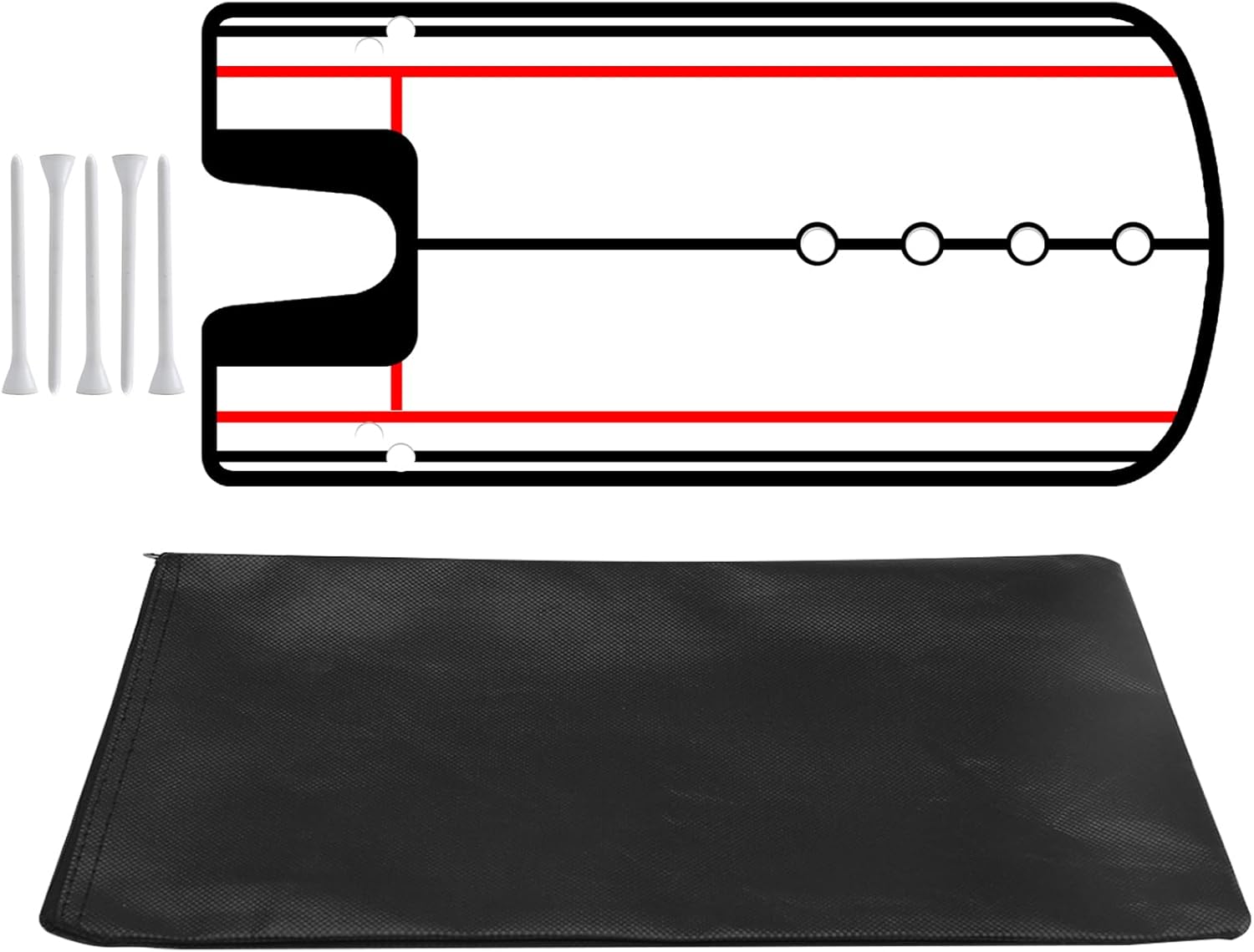 Amazon.com : Yeahmart Golf Putting Alignment Mirror, Upgrade Portable ...