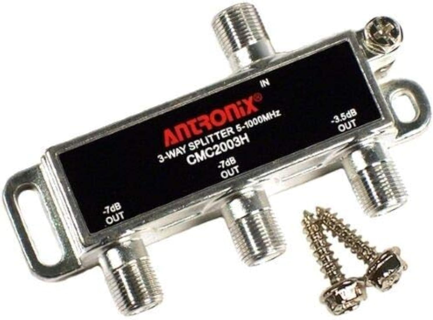 Amazon.com: Antronix CMC2003H-A 3-Way Horizontal Splitter -3.5dB -7dB 5 ...