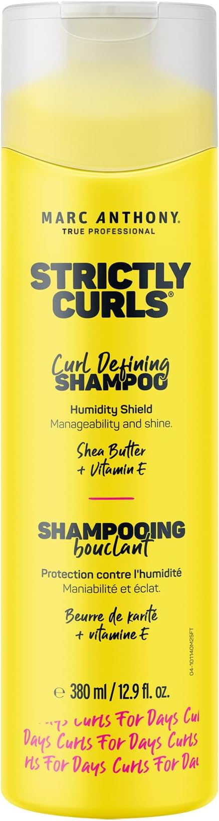 Amazon.com : Marc Anthony Strictly Curls Curl Defining Shampoo, 12.9 ...