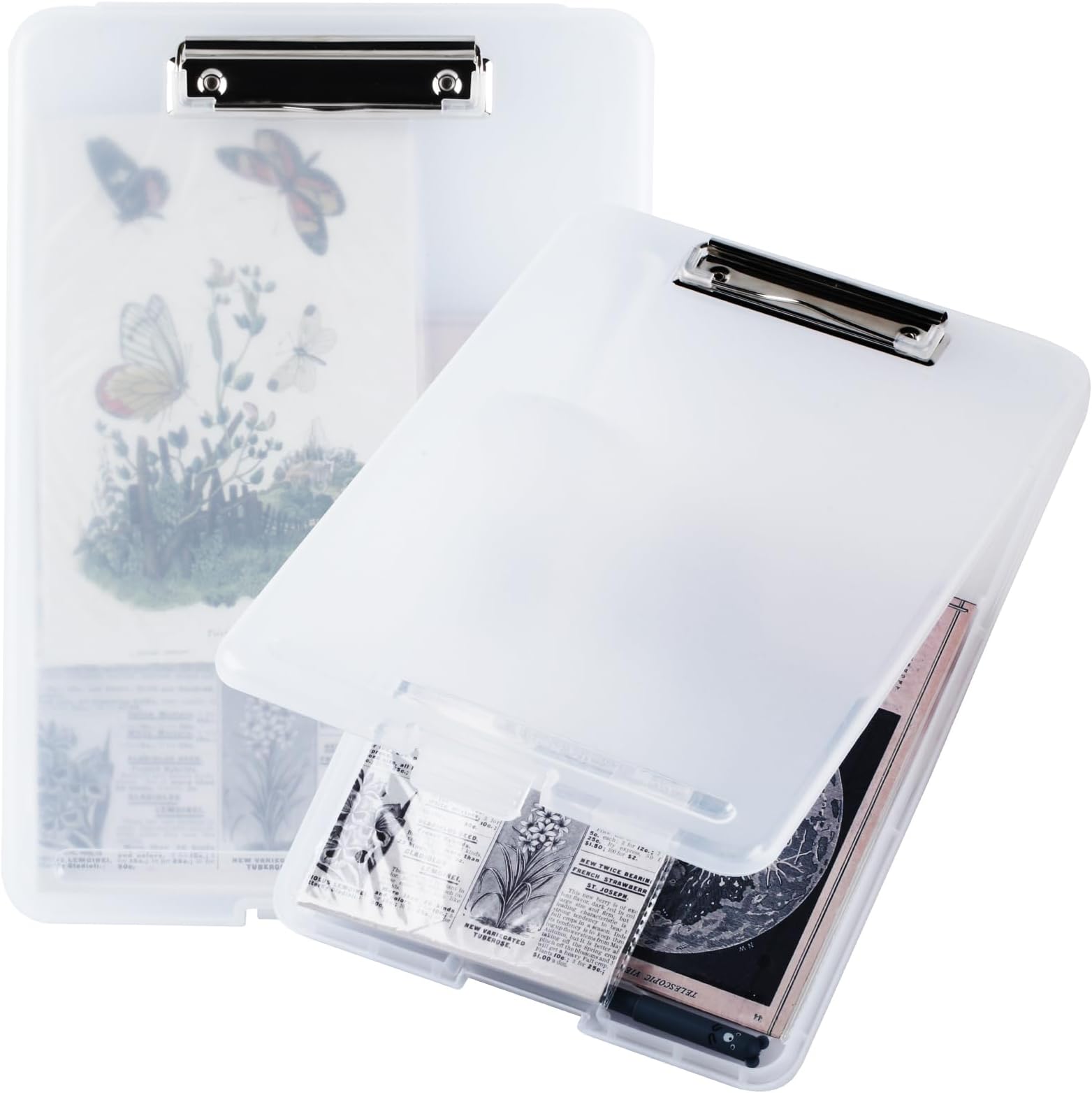 Amazon.com : Clipboard with Storage, A4 Clip Boards, Clipboards Folder ...