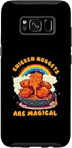 Amazon.com: Galaxy S8 Chicken Nuggets Are Magical Rainbow Fast Food ...