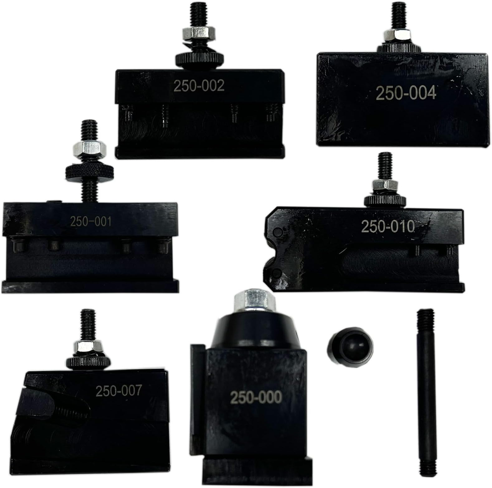 QGHAUC BXA Tool Posts 250-201 Wedge Style Quick Change Turning Tool ...