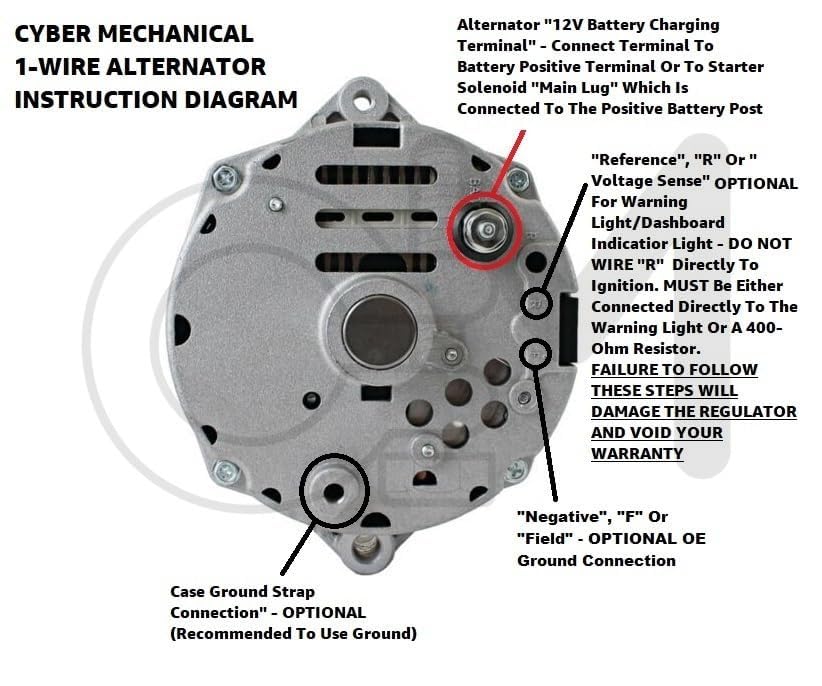 Single Wire Alternator Diagram One Wire Alternators: Are They Better