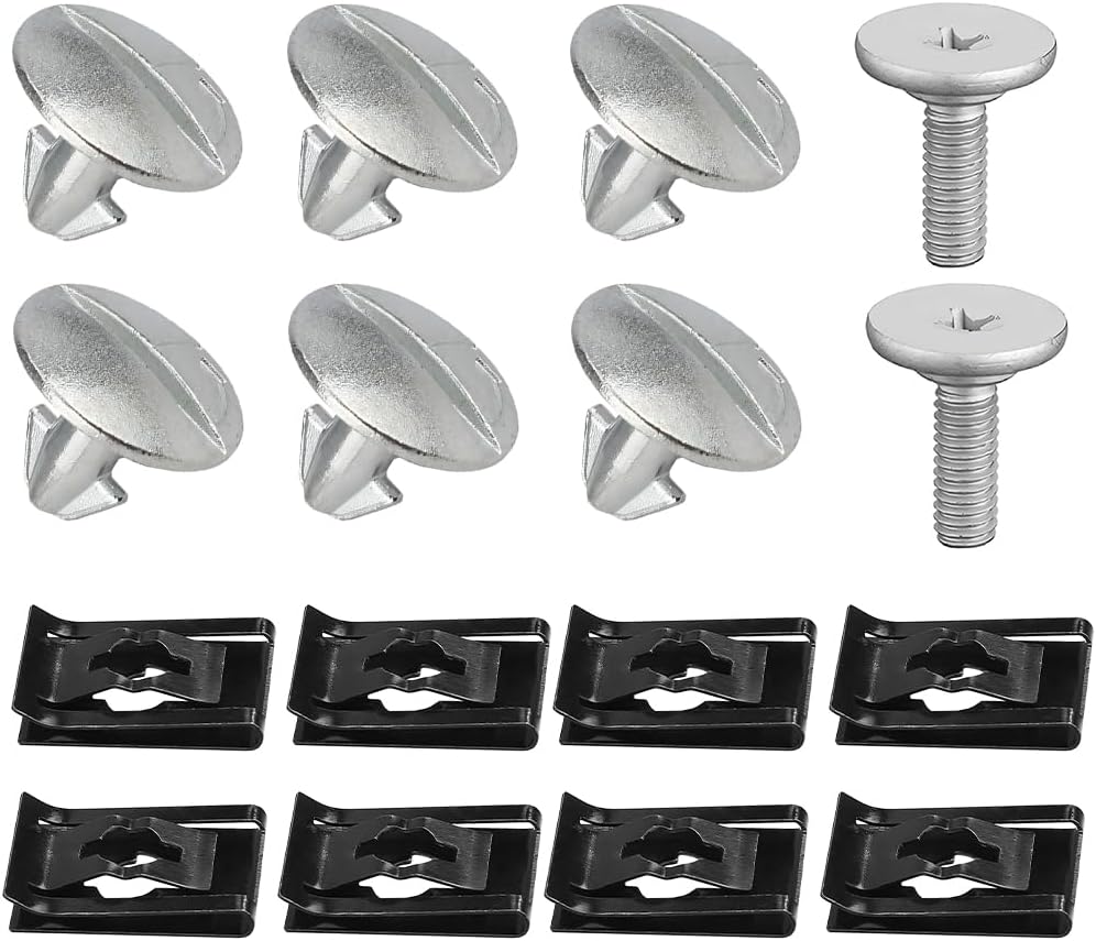 Amazon.com: Mandark 16PCS Car Lower Engine Cover Bolt Pin Screws, OEM ...