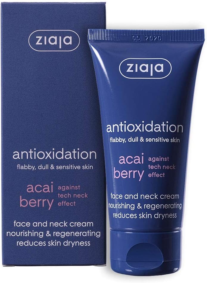 Ziaja Acai Berry Nourishing & Regenerating Face And Neck Cream 50Ml ...