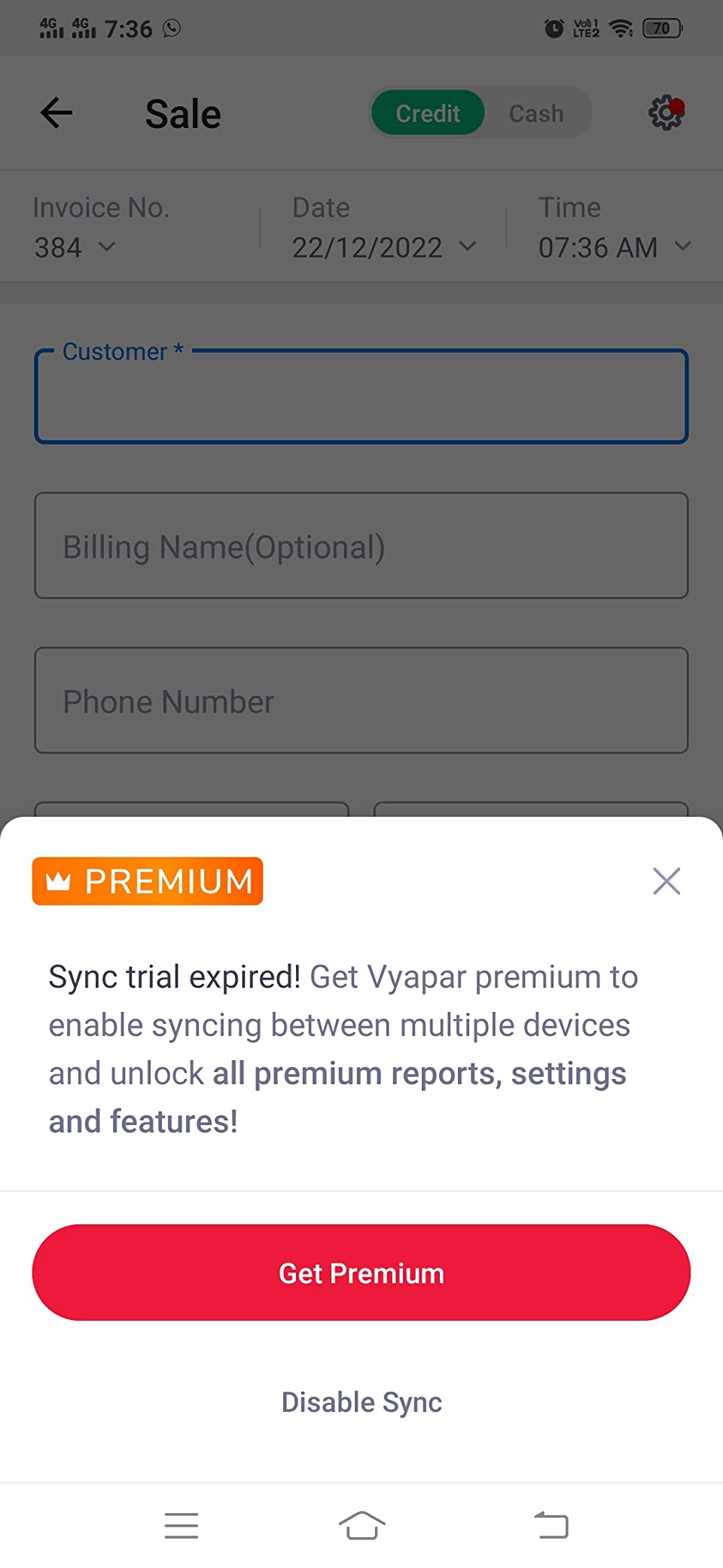 Vyapar Desktop GST Software for Billing, Inventory & Accounting| 1 year ...