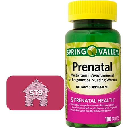 Amazon.com: Spring Valley Prenatal Multivitamin - Multimineral Tablets ...
