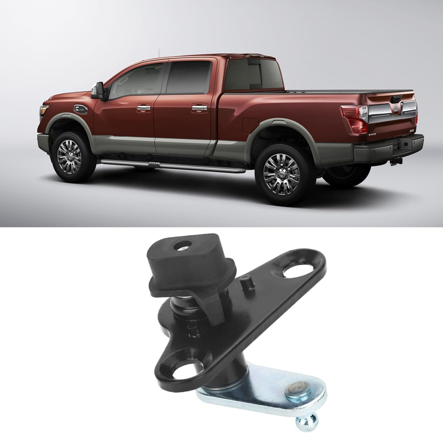 Amazon.com: Moonlinks Compatible with Nissan Titan 2004-2021 Tailgate ...