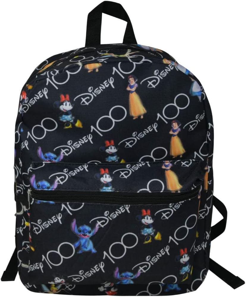 Amazon.com: Fast Forward Disney Friends 100th Anniversary 16" Backpack ...