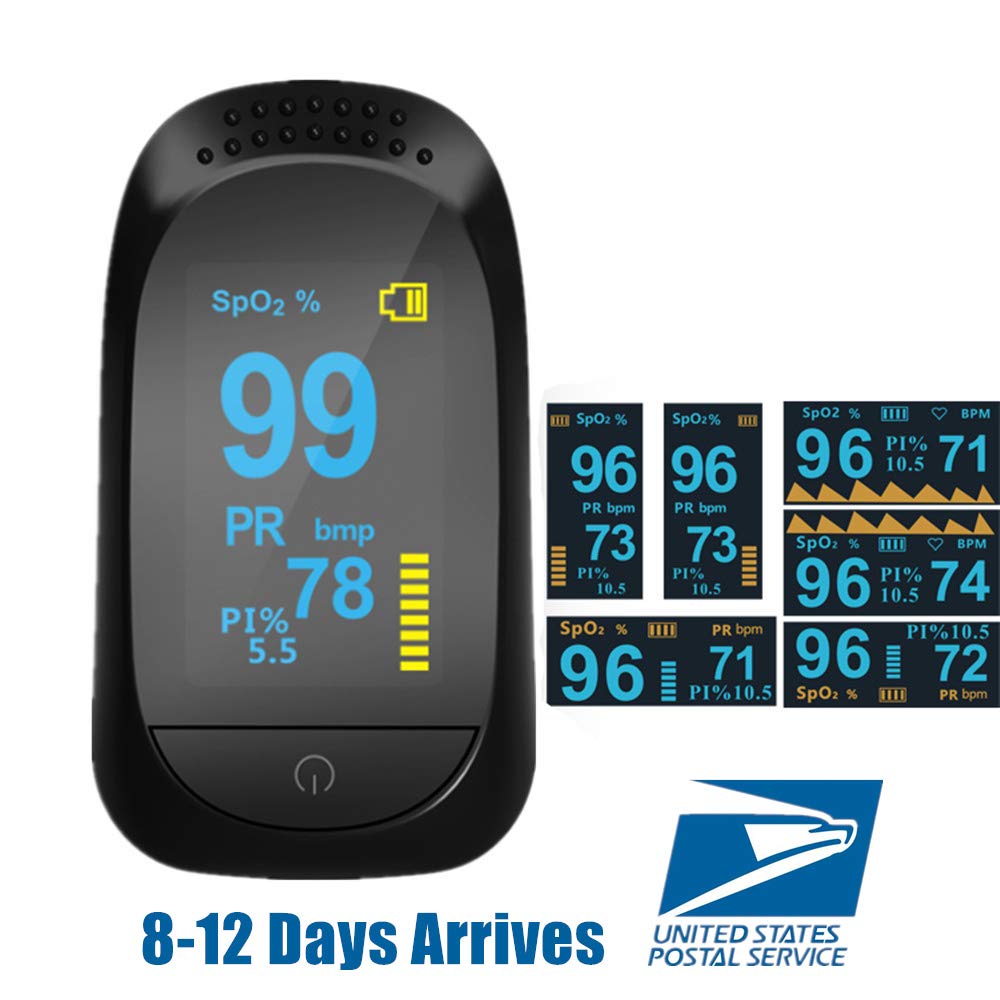 Buy MOLLYGAN Fingertip Oximeter Blood Measure Oxygen Saturation Monitor ...