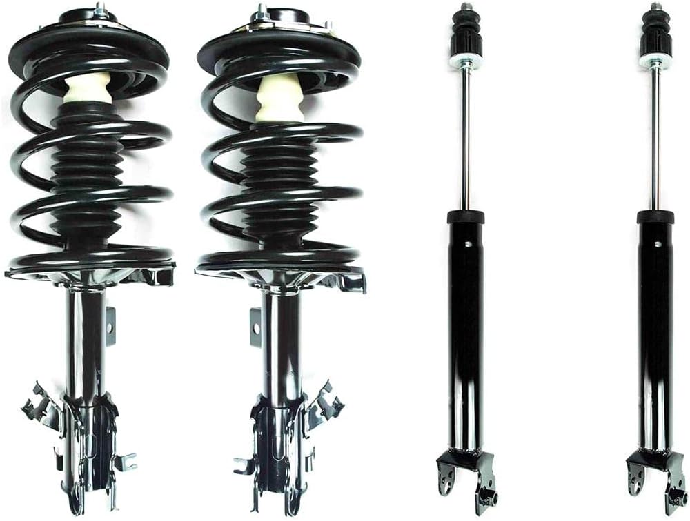 Amazon.com: AUTO DN 4 Shocks and Struts Front Rear Strut and Coil ...