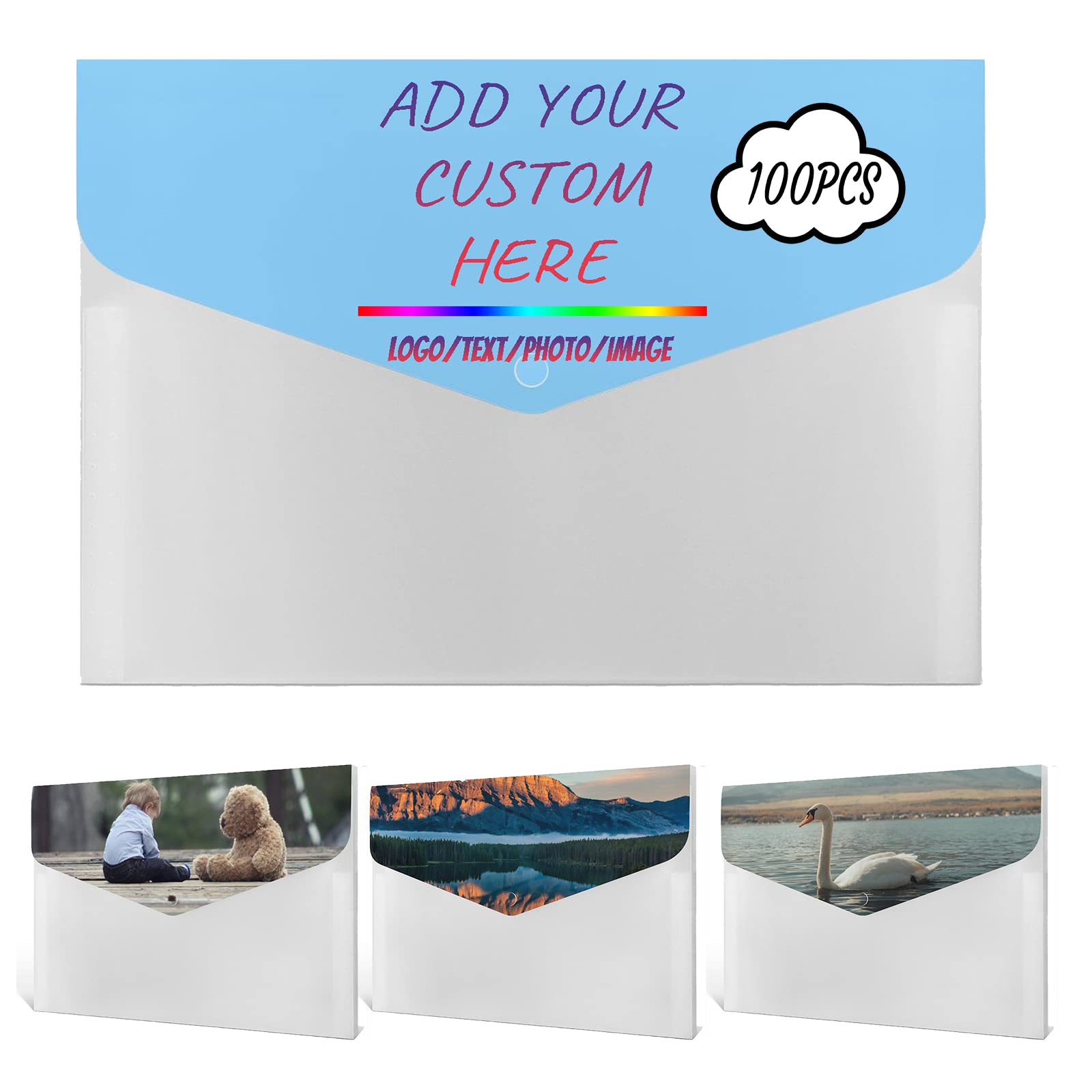 Amazon.com : Custom File Folders Personalized Folders Add Your ...