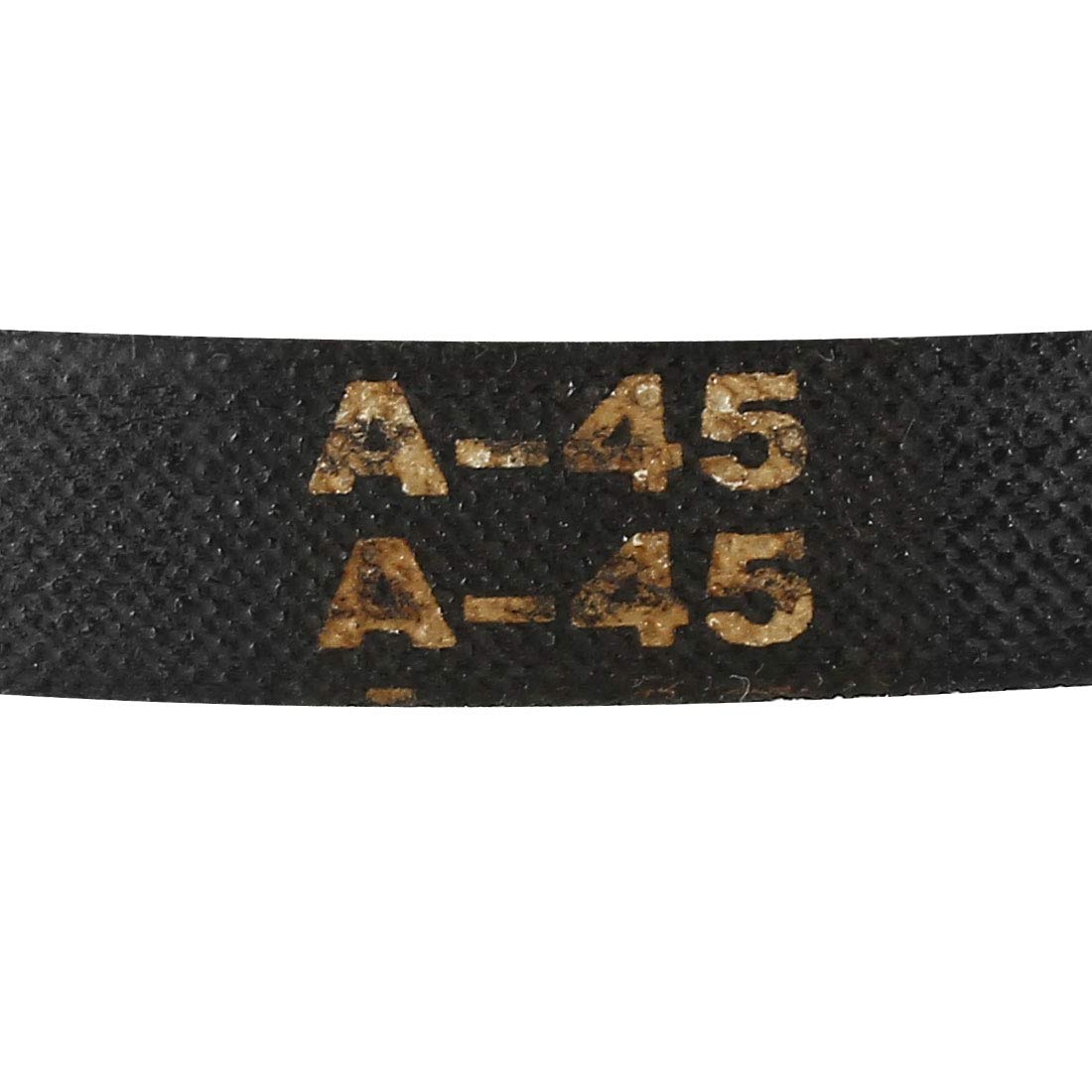 Industrial V-belt Replacement Uxcell A45 Drive V-Belt - 45 Inch Inner ...